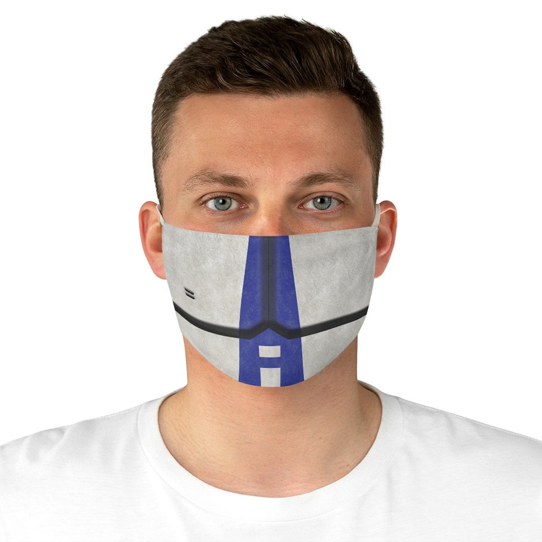 The 501st Legion Face Mask, Disney Face Mask Star Wars, Unisex Face ...