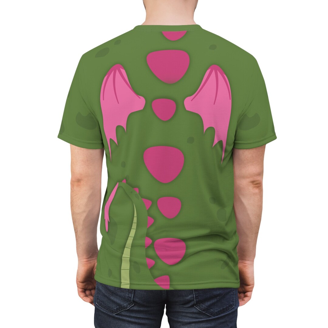 Elliott Green Dragon Shirt, Pete's Dragon Inspired Costume, Disney ...