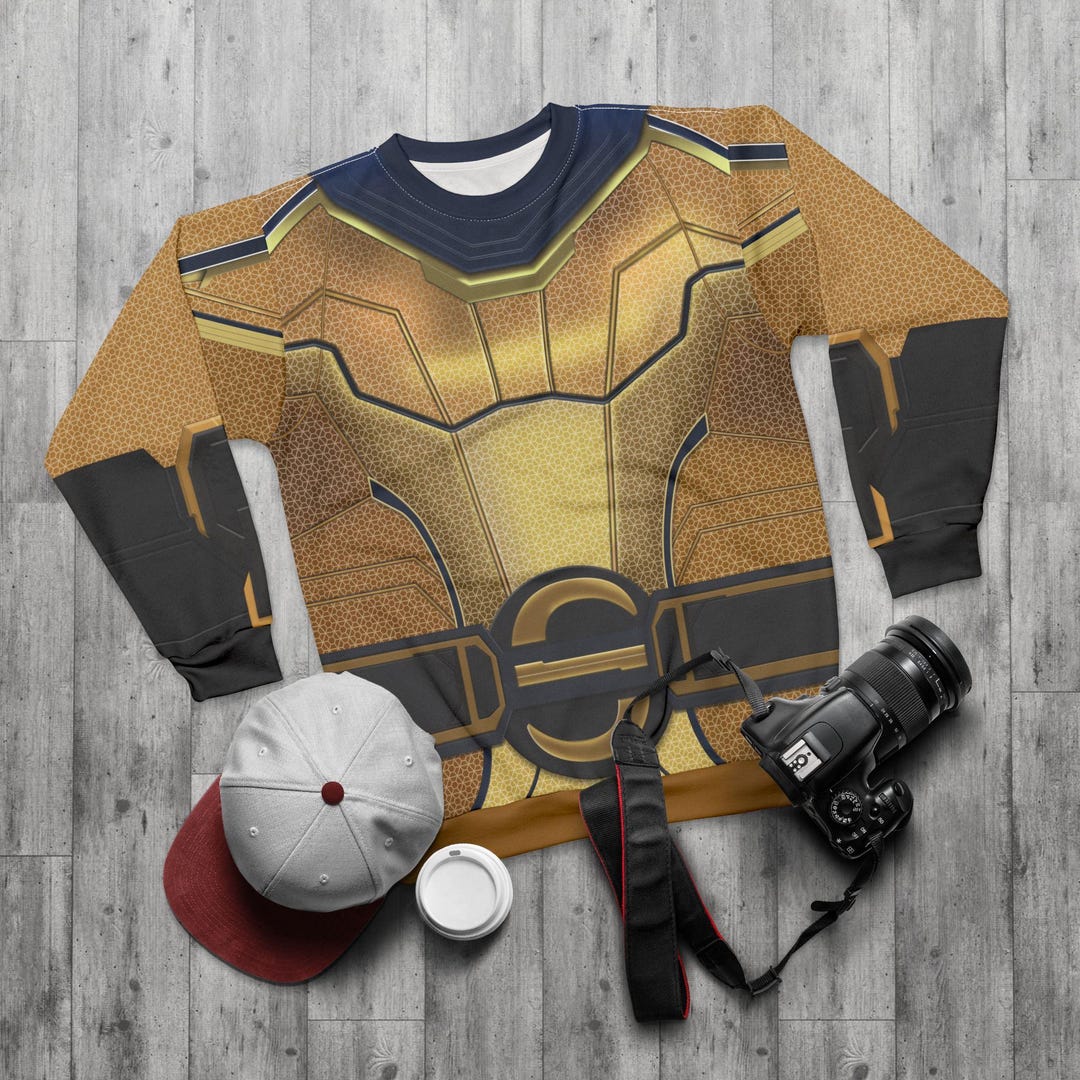 Thunderbolts Long Sleeve Shirt, Sentry Costume, New Avengers Cosplay ...
