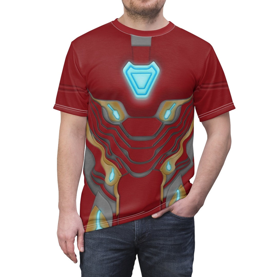 Iron Man Shirt, Iron Man Mark L Armor, Avengers Infinity War Costume ...