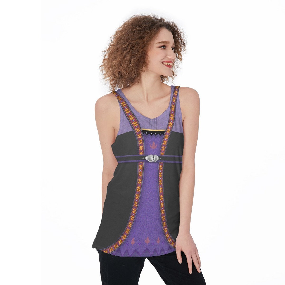 Queen Iduna Tank Top, Frozen Unisex Costume, Disney Running Cosplay ...