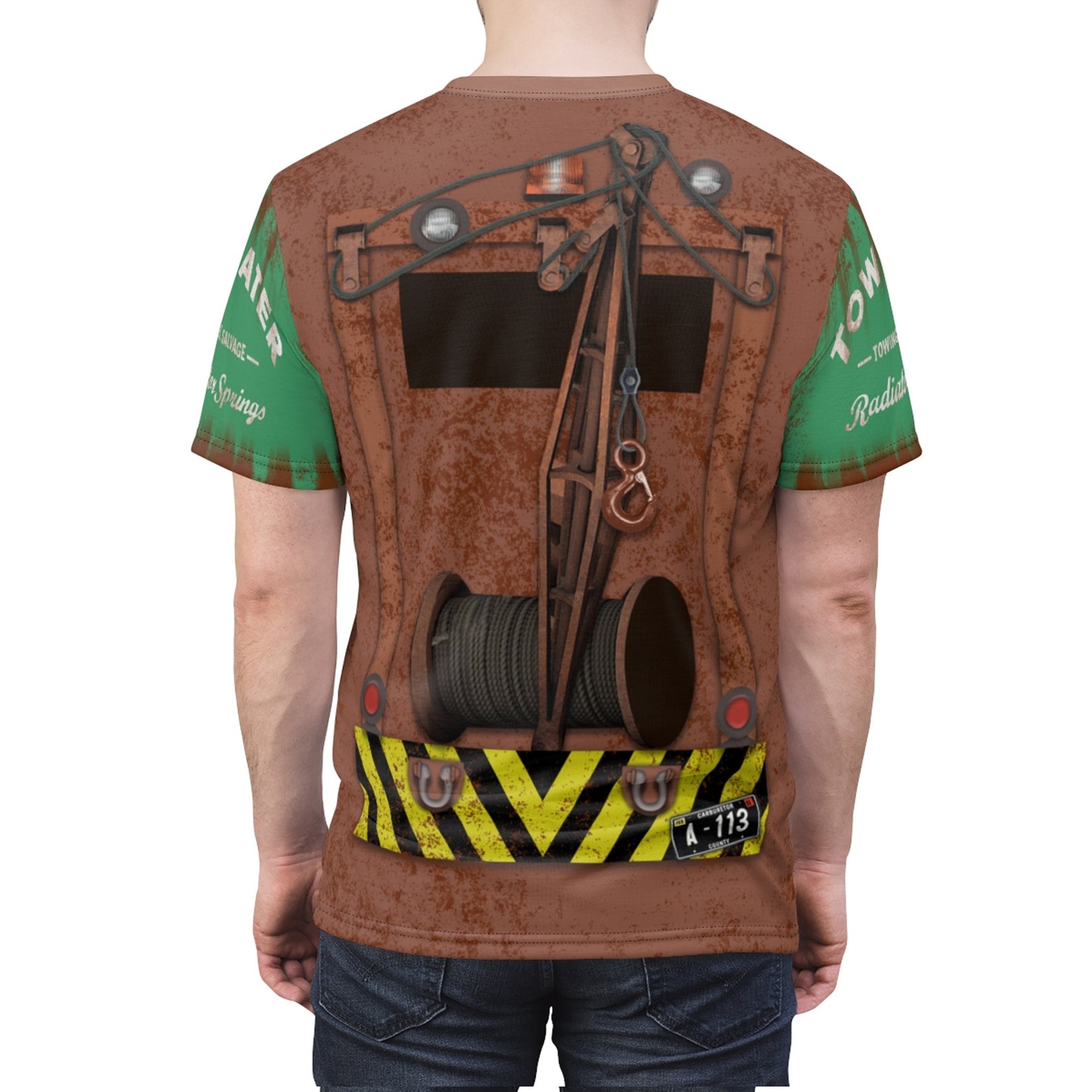 Pixar Cars Costume, Mater Shirt, Tow Mater, Disney Shirts for Men ...