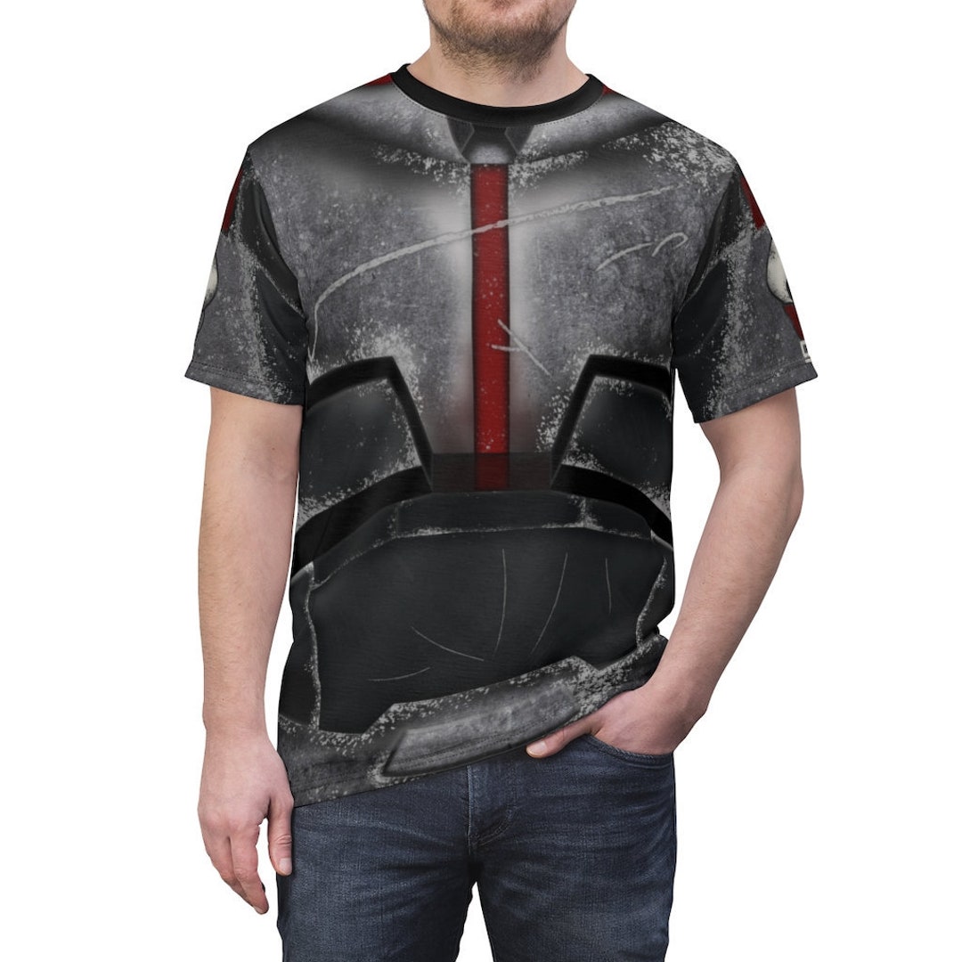 Wrecker Shirt, Star Wars the Bad Batch Costume, Clone Force 99 Costume ...