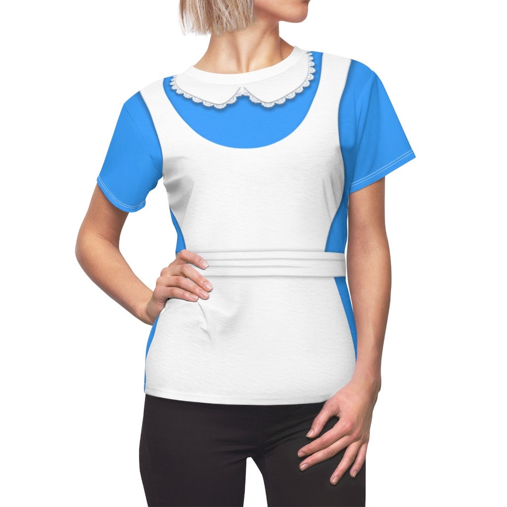 Alice in Wonderland Costume Alice Women Shirt Alice Costume - Etsy