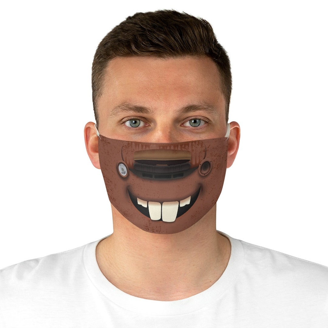 Disney Cars Face Mask, Mater Face Mask, All Over Print Mask, Unisex ...