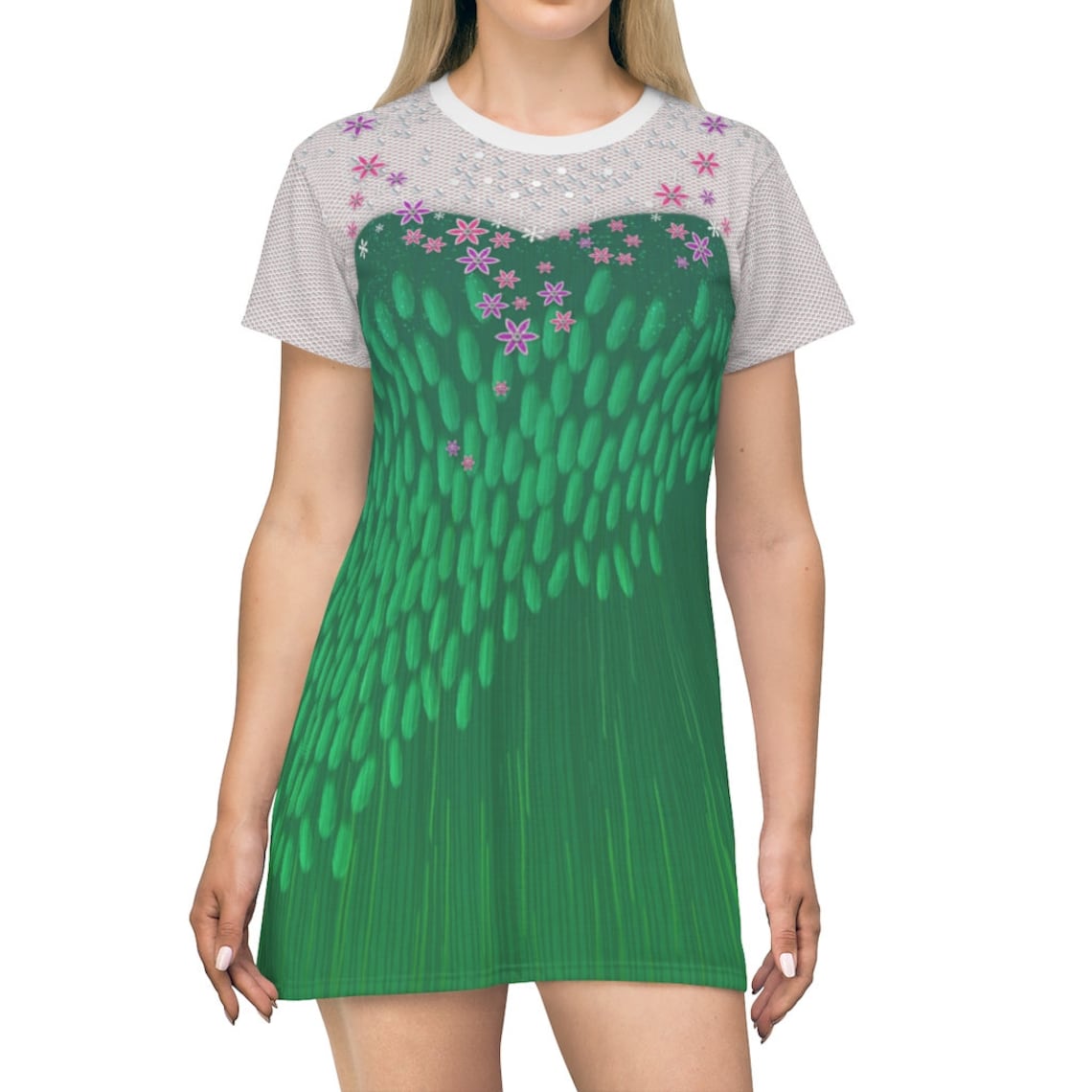 Frozen Fever Costume Elsa Short Sleeve Dress Frozen Cosplay - Etsy