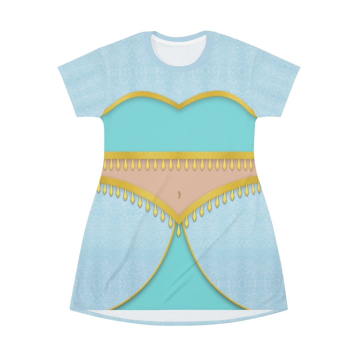 Jasmine Short Sleeve Dress Aladdin Costume Disneybound - Etsy