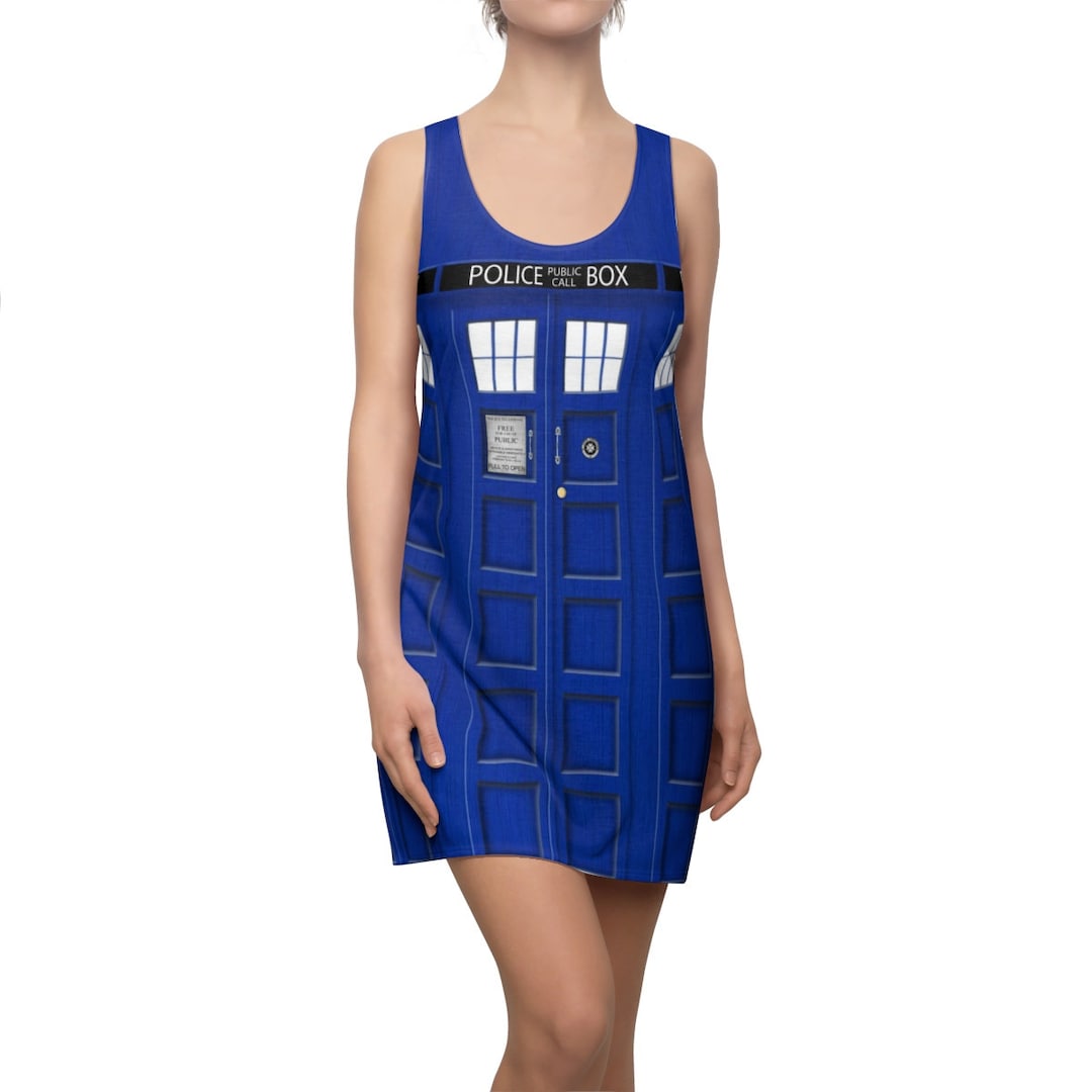 TARDIS Costume, Doctor Team Dress, Police Box Cosplay, TT Capsule ...
