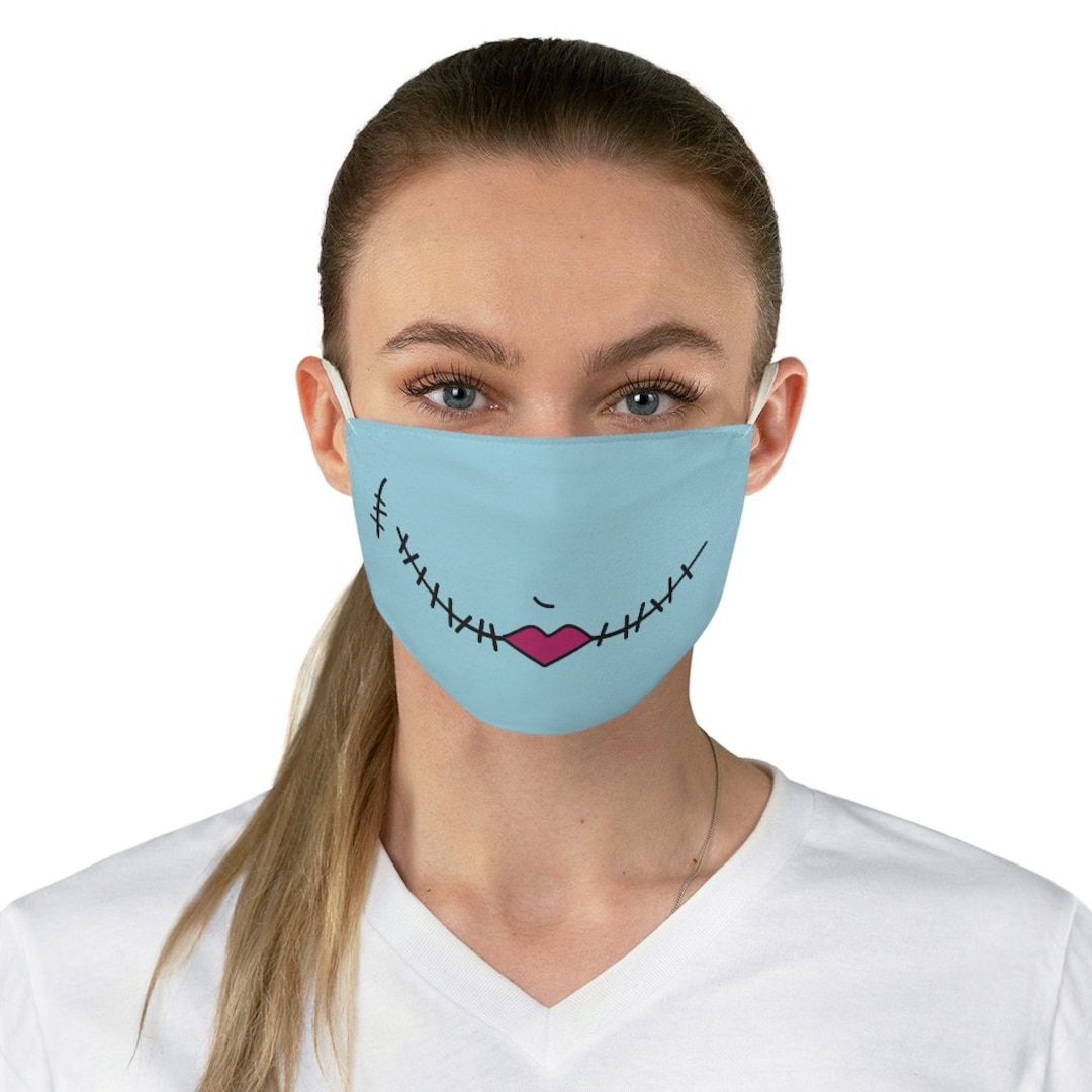 Sally Face Mask, Nightmare Before Christmas Face Mask, Unisex Face Mask ...