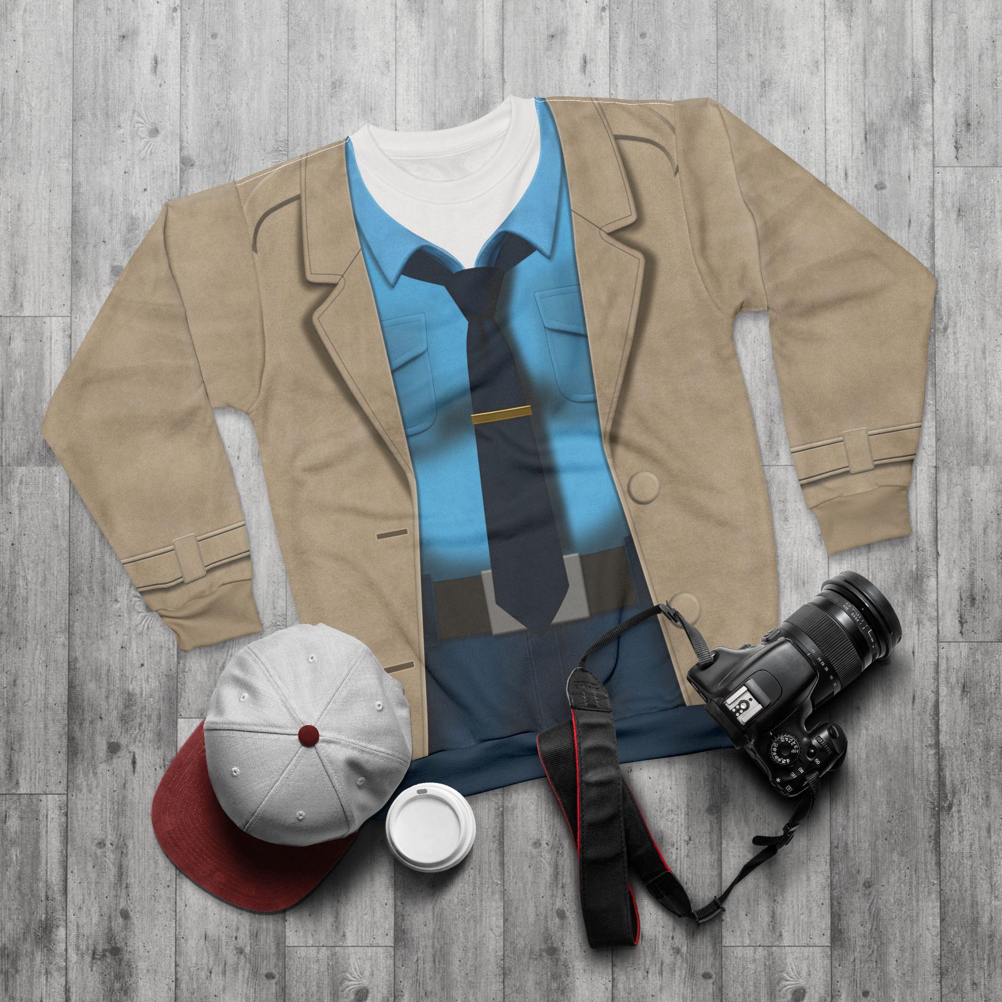 Misty Luggins Long Sleeve Shirt, the Bad Guys Movie 2 Costume, Chief of ...