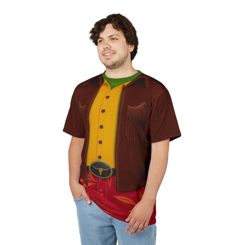 Zootopia 2 Costume, Jesús Green Lizard Shirt, Cowboy Outfit, Animal ...