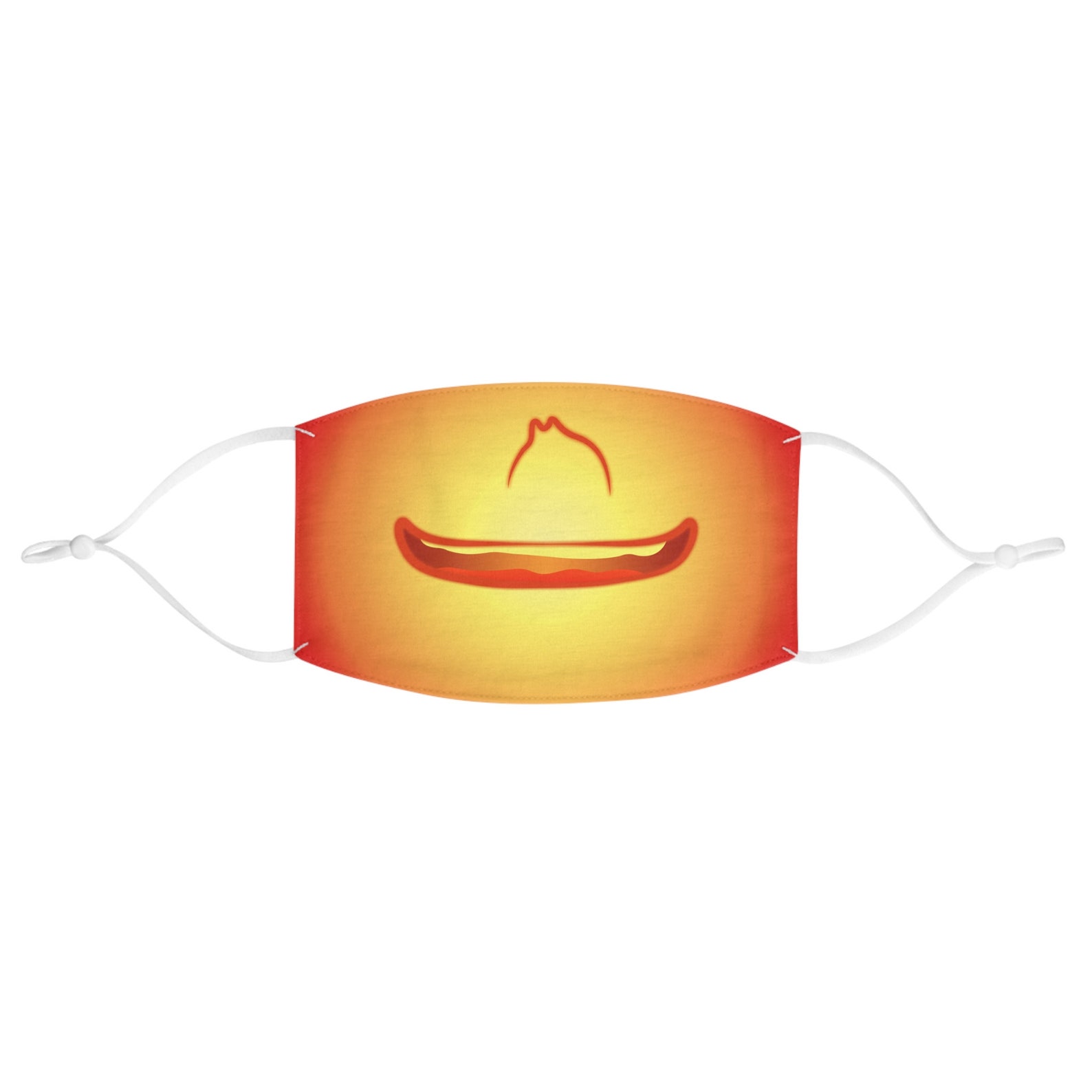 Bernie Lumen Face Mask, Elemental Inspired Costume, Fire Element ...