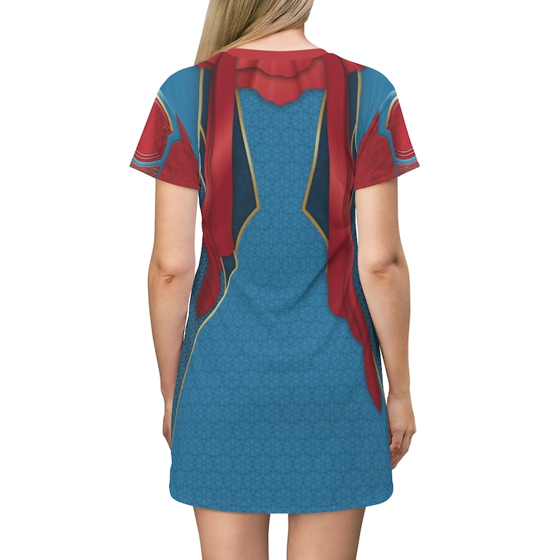 Ms. Marvel Short Sleeve Dress, Ms. Marvel Costume, Marvel Dresses for ...