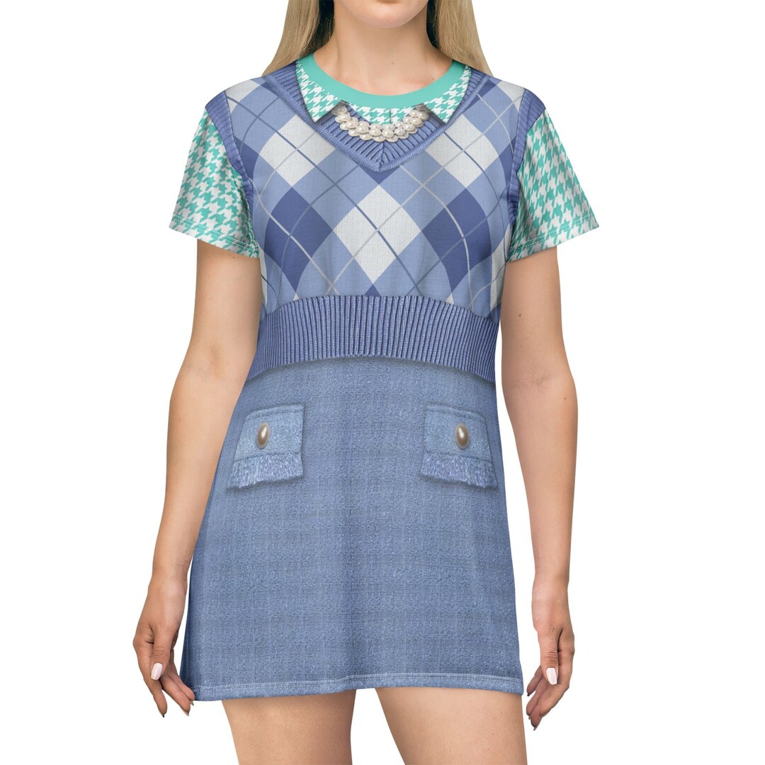 Descendants 4 Short Sleeve Dress, Teen Fairy Godmother Cosplay, Teacher ...