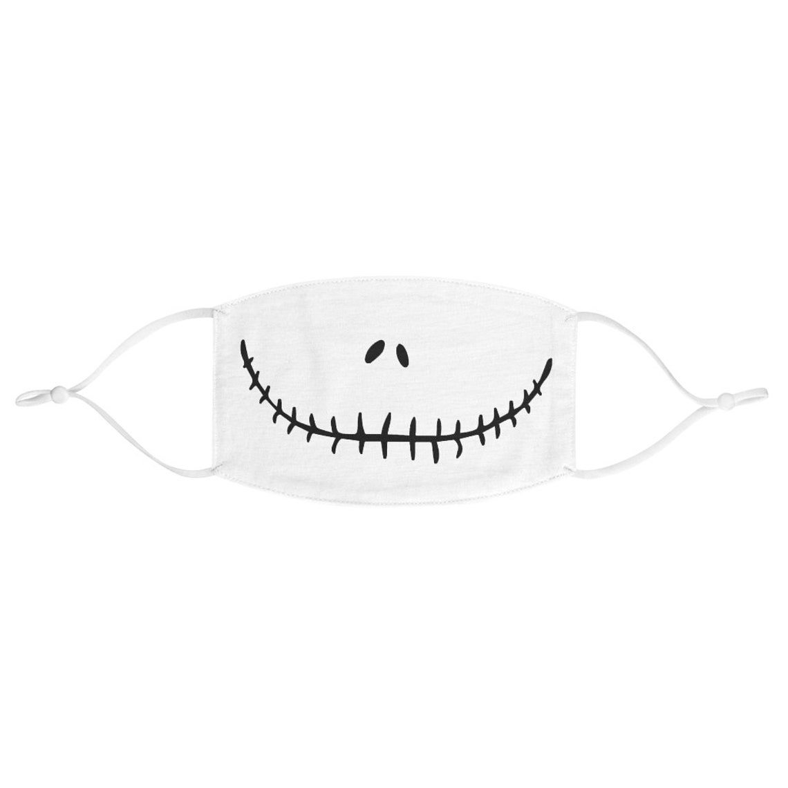 Jack Skellington Face Mask, Nightmare Before Christmas Face Mask ...
