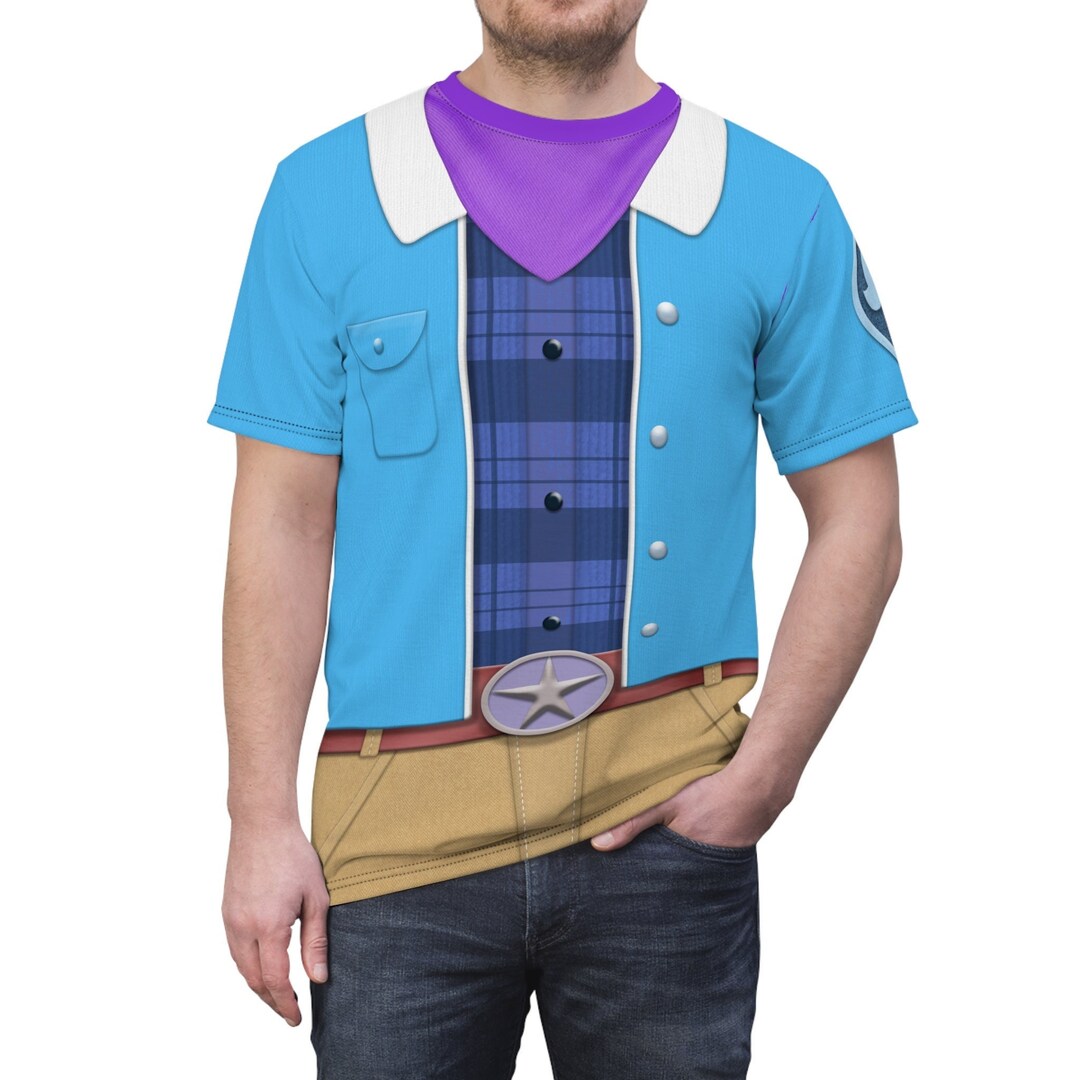 Miguel Cassidy Unisex T-shirt, Dino Ranch Costume, Rancher Cartoon ...