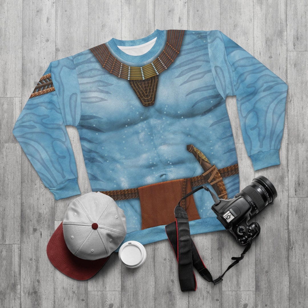 Avatar 2 Costume, Neteyam Long Sleeve Shirt, the Way of Water Cosplay ...
