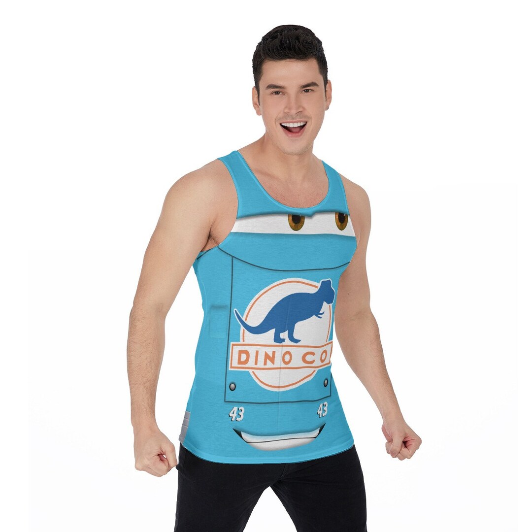 Strip Weathers Tank Top, Pixar Cars Unisex Costume, Disney Running ...