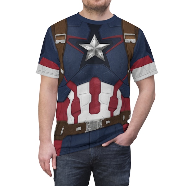 Captain America T Shirt - Etsy
