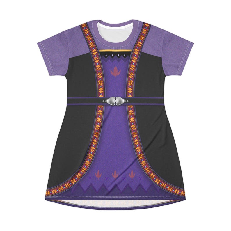 Frozen 2 Costume, Queen Iduna Short Sleeve Dress, Frozen 2 Dress ...