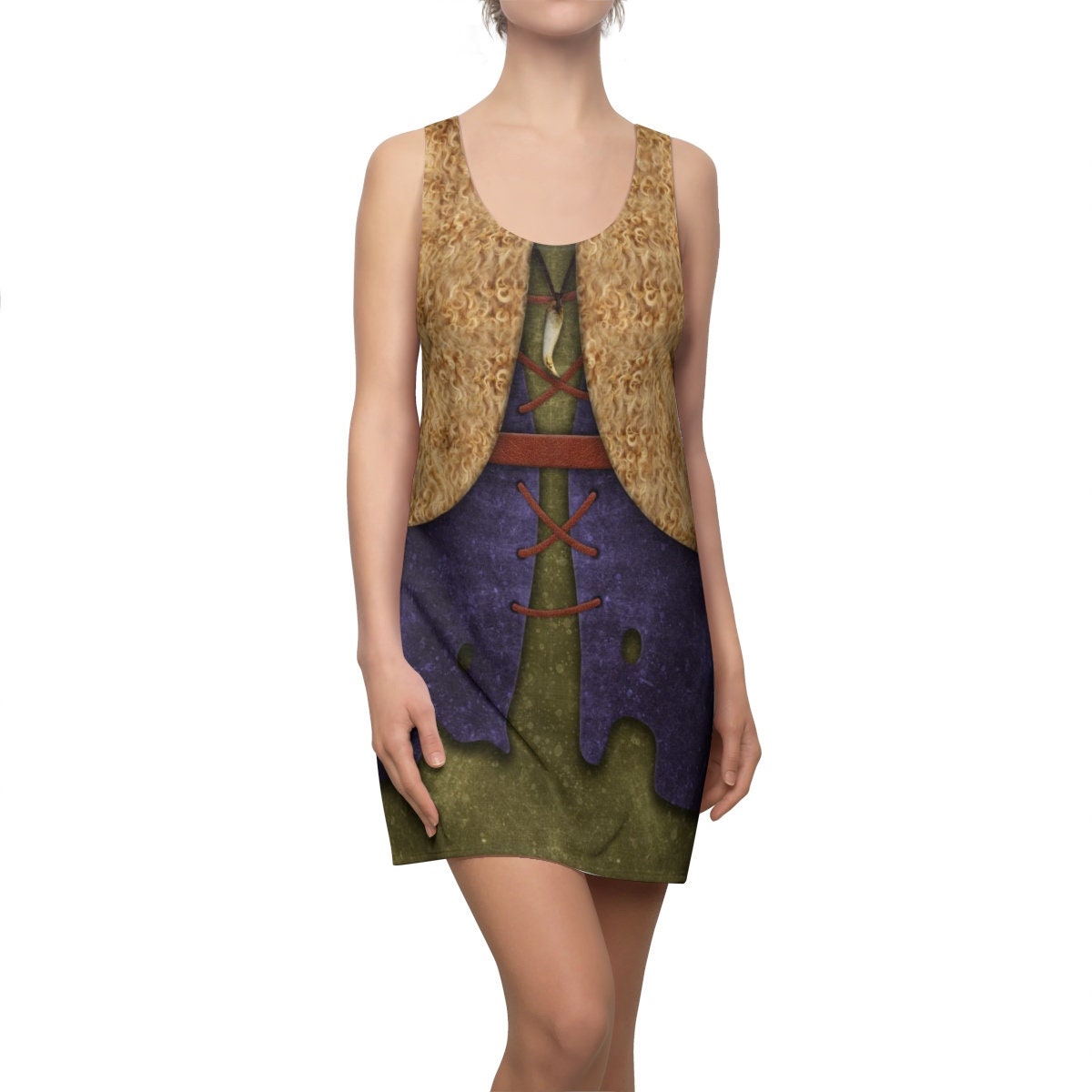 Train Dragon Costume, Ruffnut Cosplay, Ruff Dress, Hairy Hooligan Tribe ...
