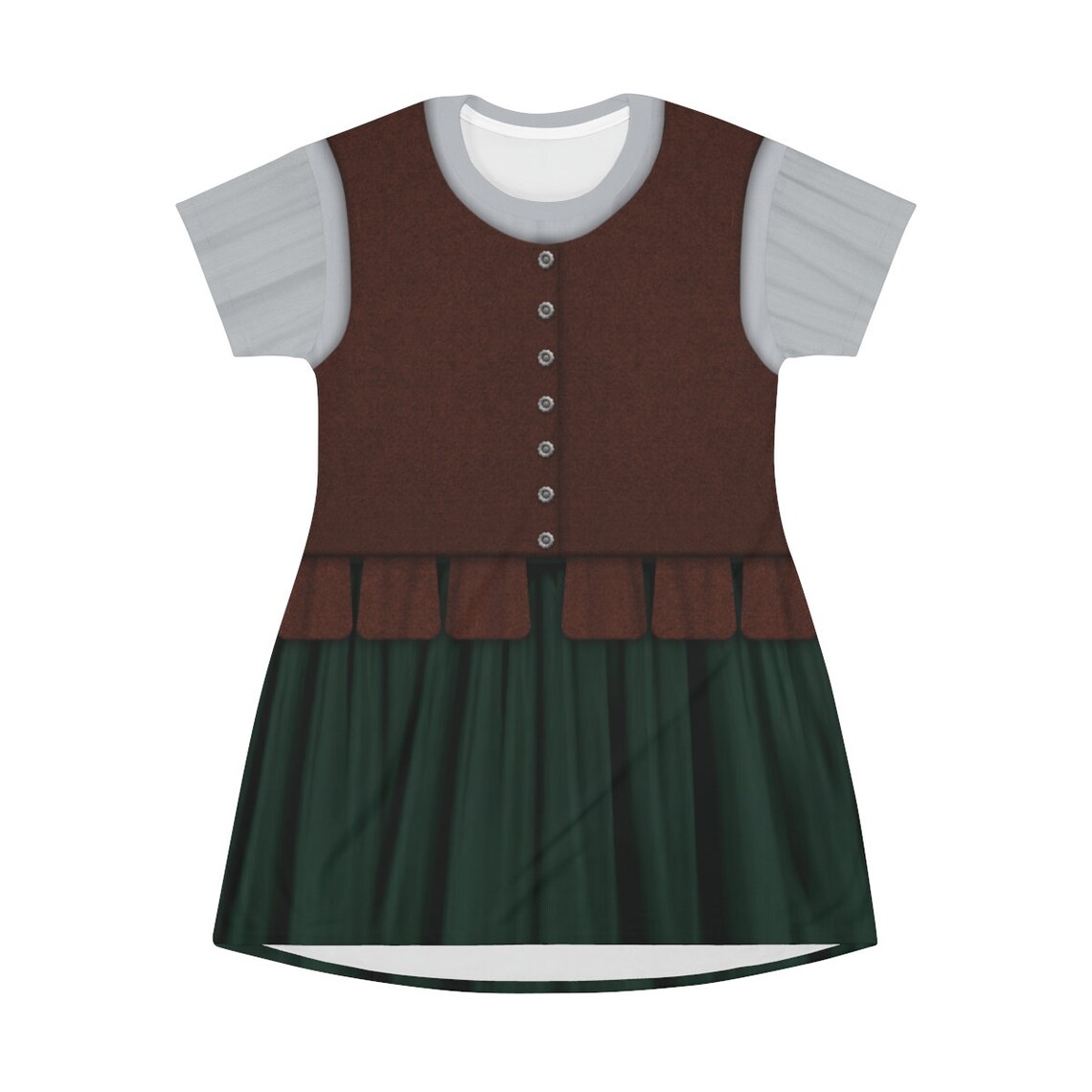 Young Winifred Sanderson, Short Sleeve Dress, Hocus Pocus 2 Costume ...