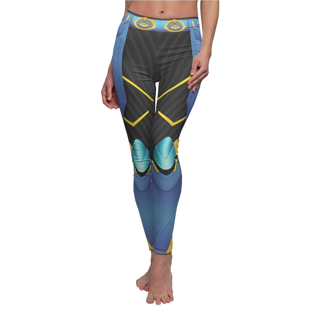 Aneka Midnight Angel Armor Leggings, Wakanda Forever Costume, Black ...