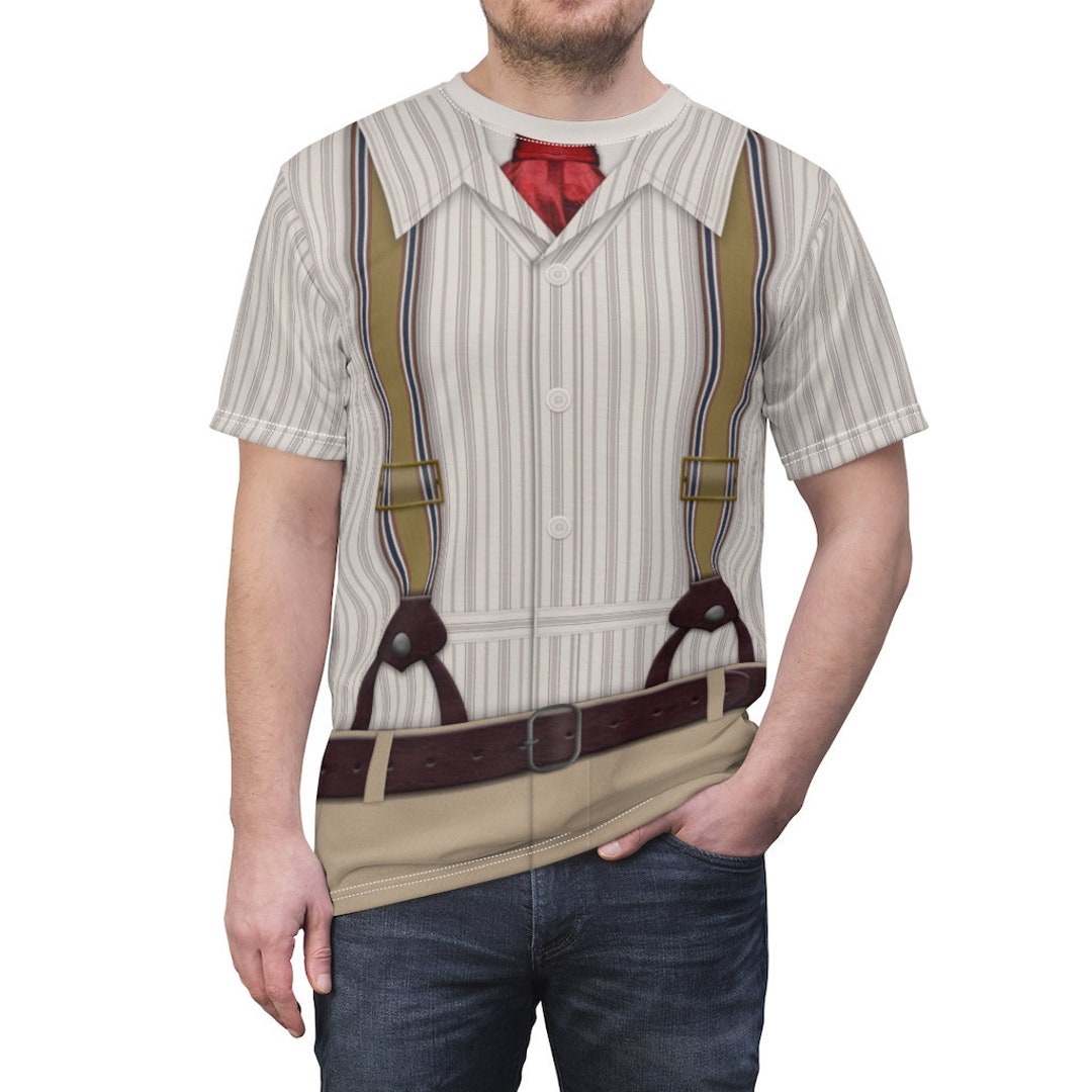 Jungle Cruise Costume, Frank Wolff Shirt, Disney Jungle Cruise Shirt ...