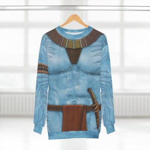 Avatar 2 Costume, Neteyam Long Sleeve Shirt, the Way of Water Cosplay ...