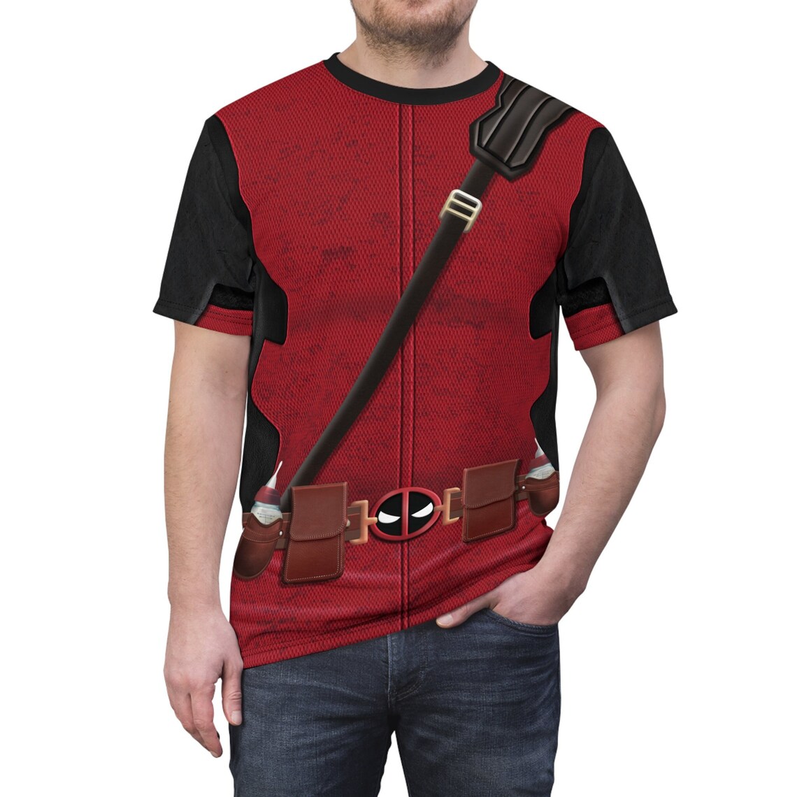 Babypool Unisex Shirt, Deadpool & Wolverine Costume, Comic-con Cosplay ...