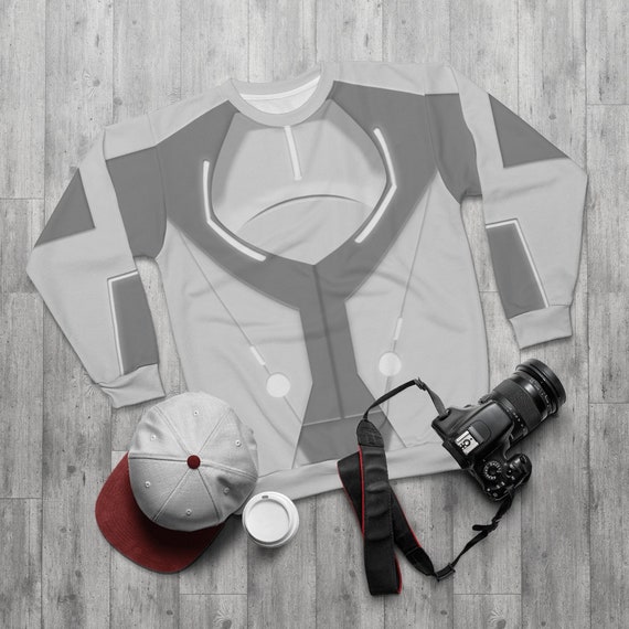 Tron Legacy Costume Zuse Tron Long Sleeve Sweatshirt Castor | Etsy