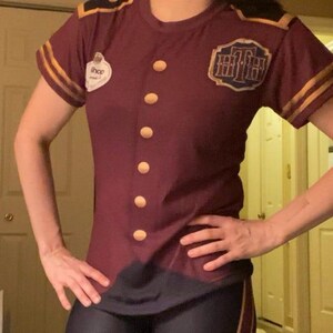 Tower of Terror Women's Shirts, Bellhop Costume, Disney Cast Member ...