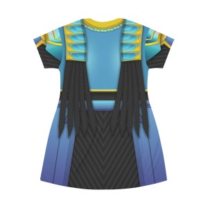 Aneka Midnight Angel Armor Dress Wakanda Forever Costume - Etsy