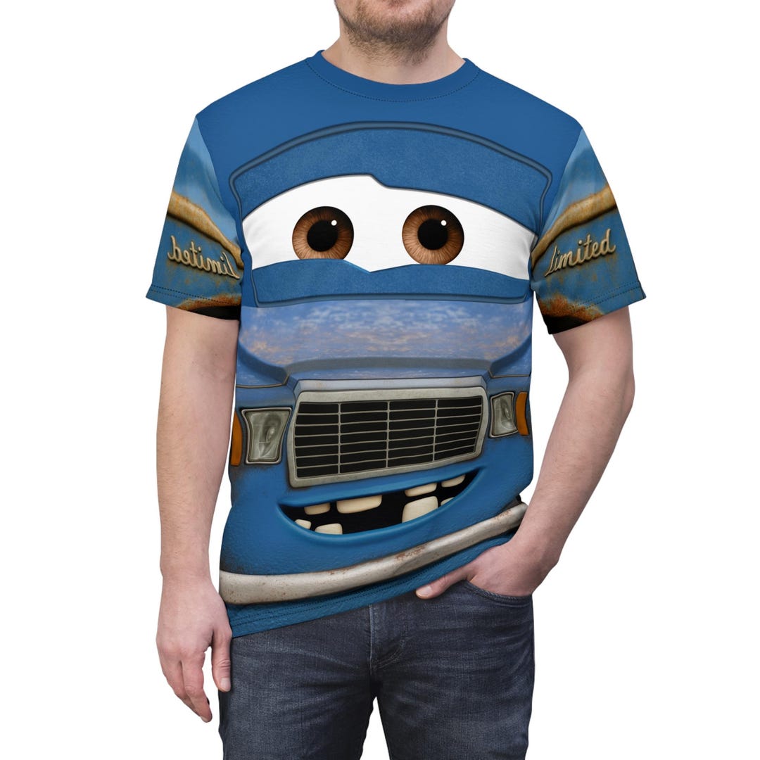 Otis Cars Shirt, Pixar Cars 2 Costume, Disney Cars Character Cosplay ...