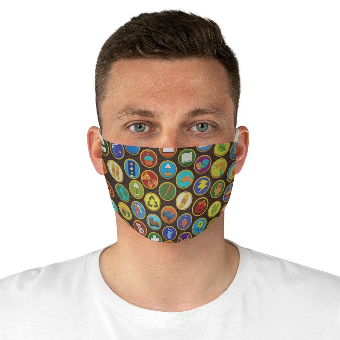Up Russell Face Mask, All Over Print Disney Face Mask, Unisex Face Mask ...