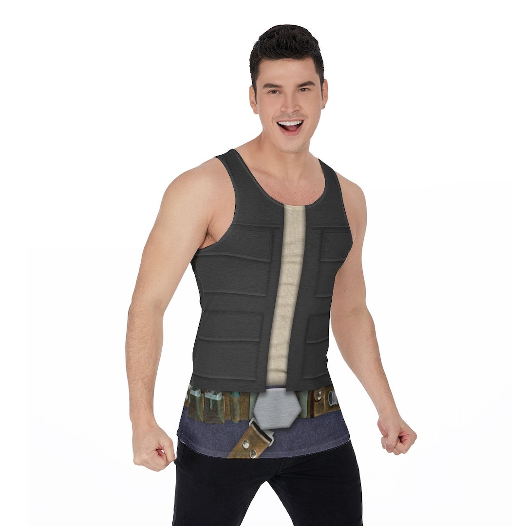Han Solo Tank Top, Star Wars Trilogy Unisex Kostüm, Disney Laufweste ...