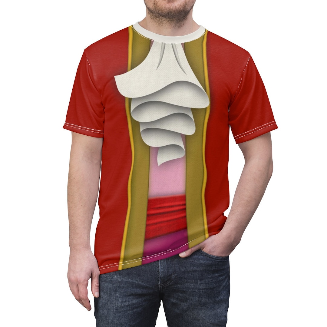 Captain Hook Costume, Peter Pan Costume, Disney Villain Shirt, Men ...
