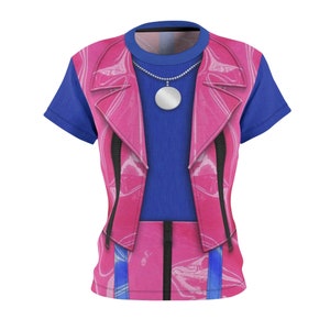 Zenon Costume, Nebula Wade Blue and Pink Women Shirt, Girl of the 21st ...