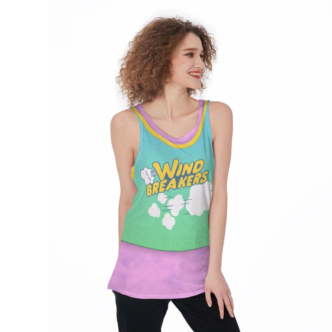 Gale Cumulus Tank Top, Elemental Animation Unisex Costume, Wind ...