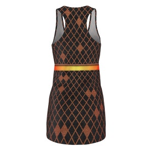 Ember Lumen Dress, Elemental Inspired Costume, Fire Town Outfit, Fiery ...