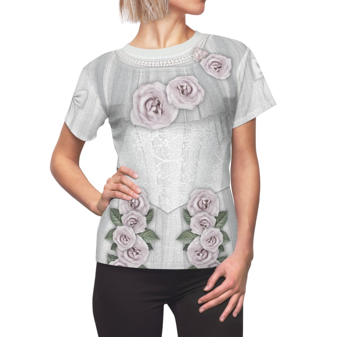 The Bride Women's Shirt, Haunted Mansion 2023 Film Costume, Halloween ...