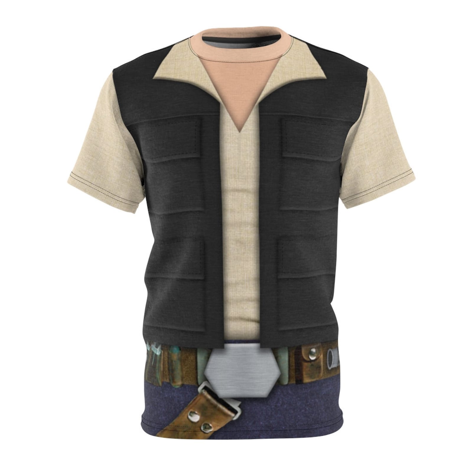 Han Solo Shirt Star Wars Costume Han Solo Costume Comic-con - Etsy