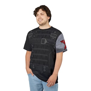 Bucky Barnes Shirt, Captain America Costume, Bucky Barnes Cosplay ...