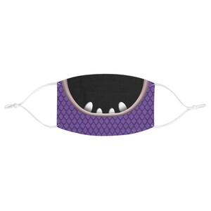 Monsters Inc Boo Mask, All Over Print Disney Face Mask, Unisex Face ...