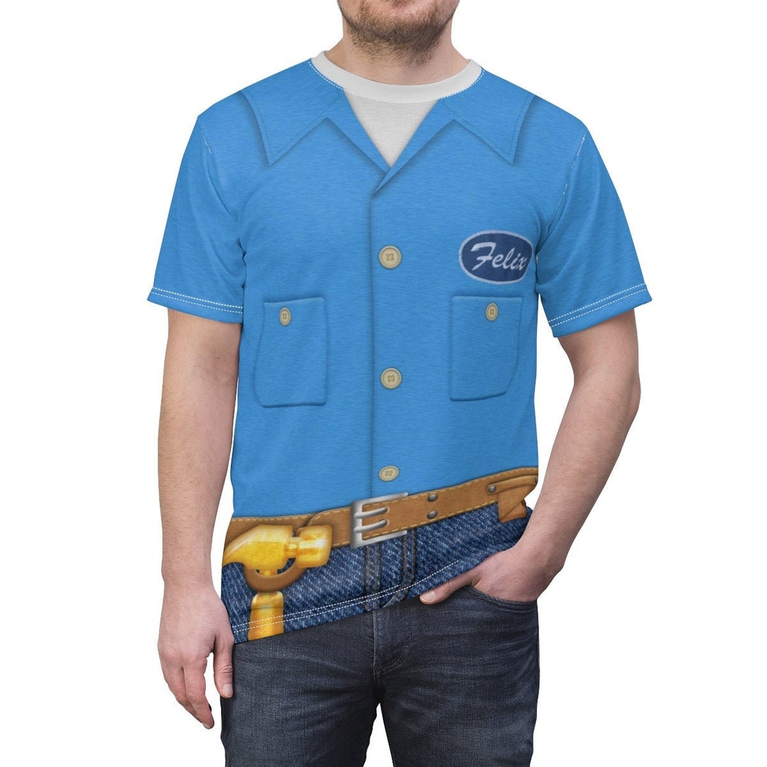 Wreck-it Ralph Costume, Felix Shirt, Felix Costume, Disney Shirt ...