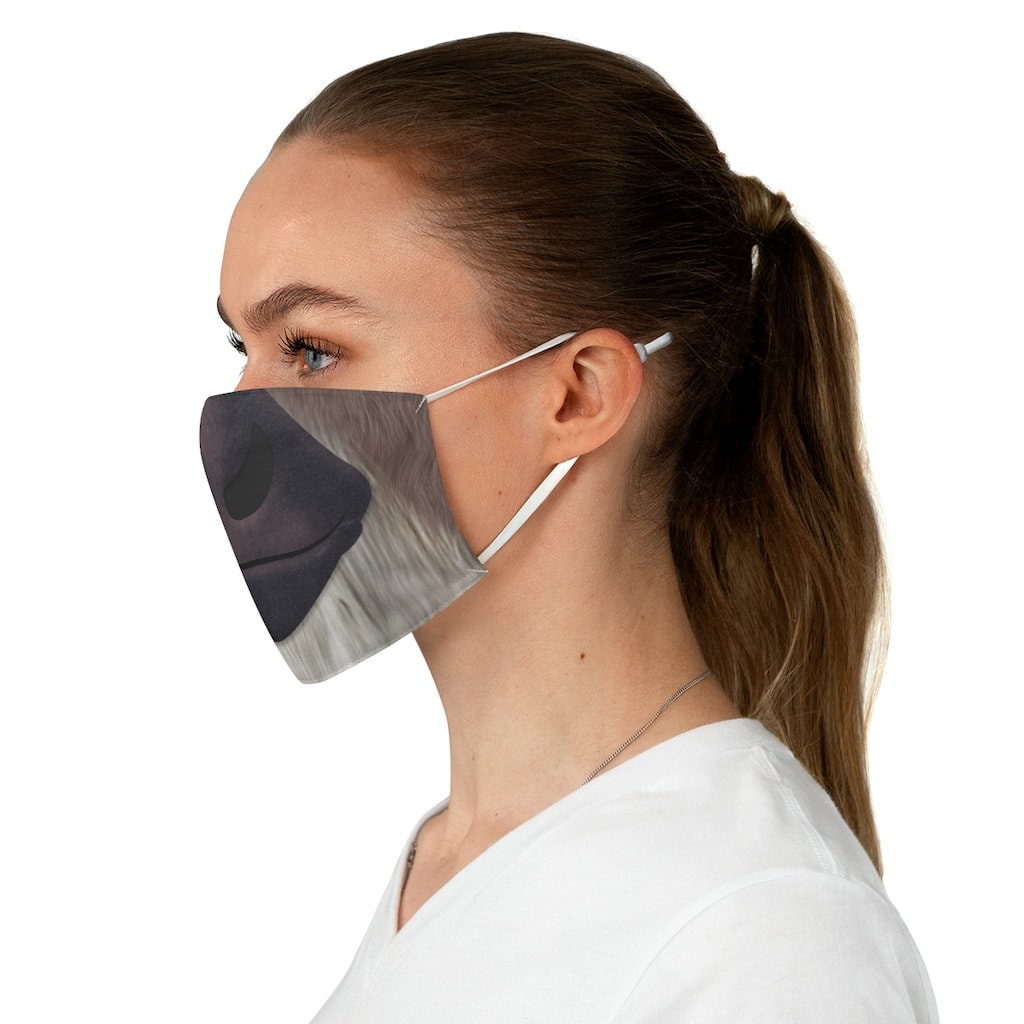 Sven Face Mask, Frozen Face Mask, Unisex Face Mask Made in USA ...
