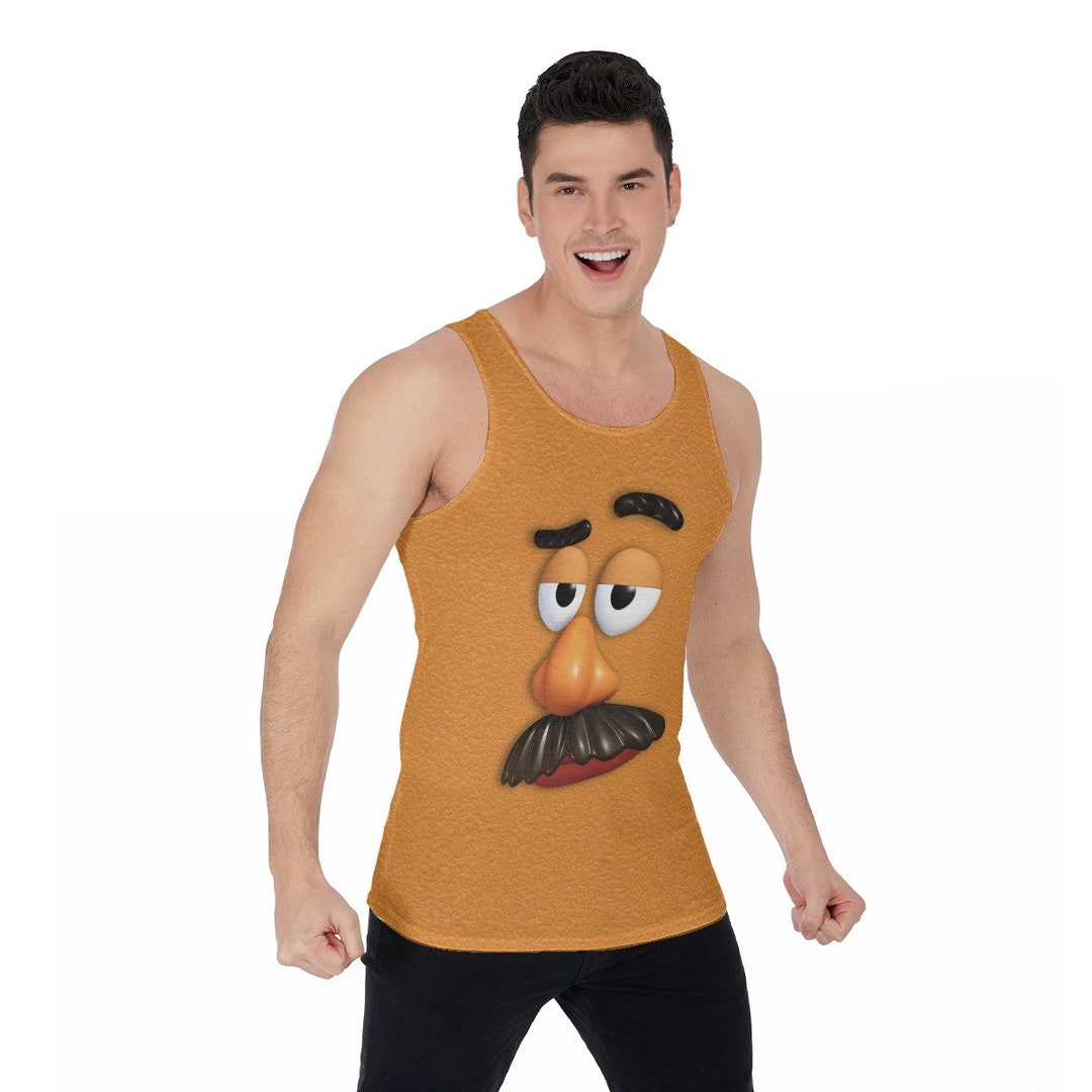 Mr. Potato Head Tank Top, Toy Story Animation Unisex Costume, Disney ...