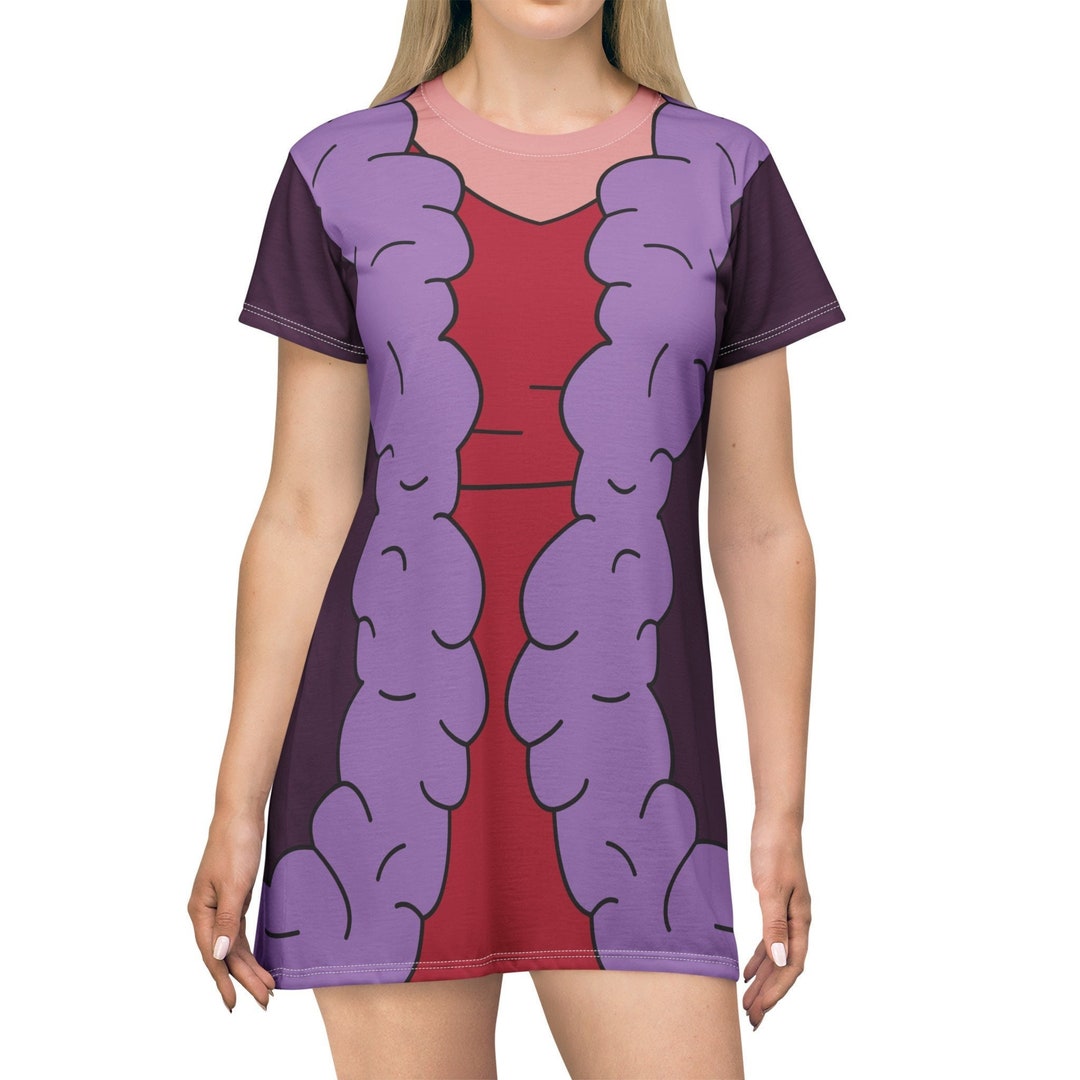 Madame Medusa Short Sleeve Dress, the Rescuers Costume, Disney Villains ...