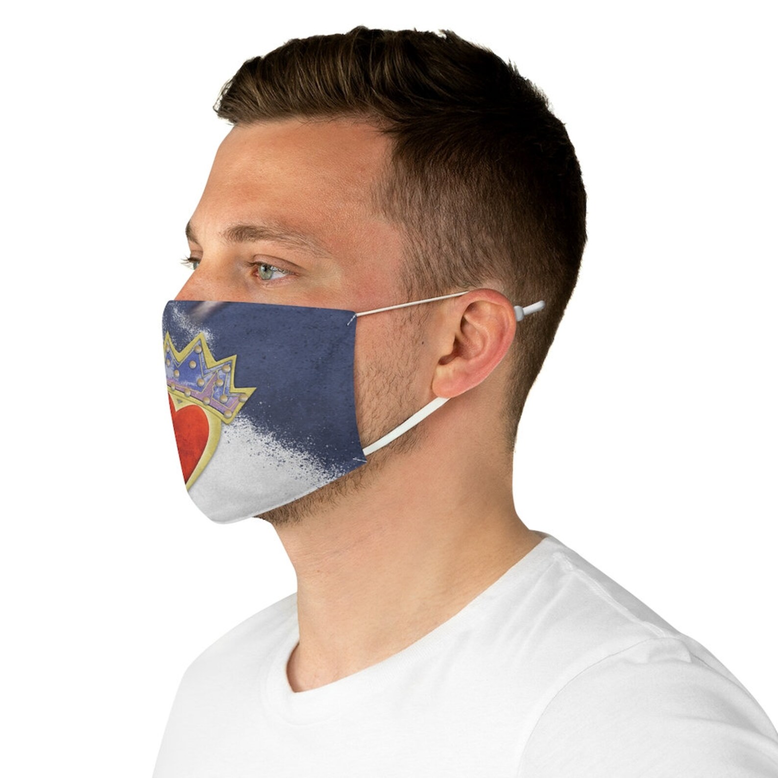 Evie's Heart Face Mask Descendants 2 Face Mask Unisex - Etsy