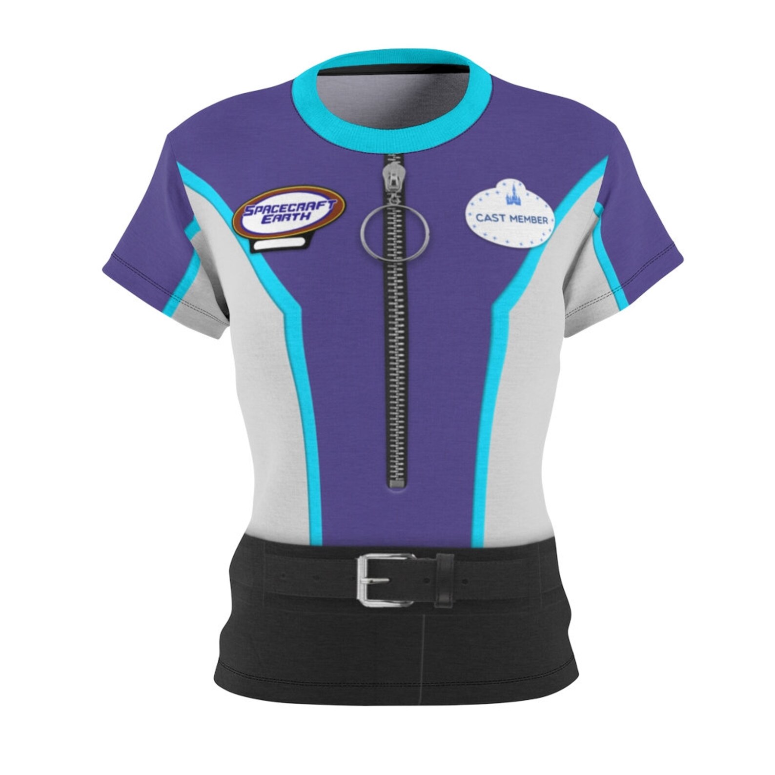 Epcot Spaceship Earth Women Shirt, Epcot Cast Member Uniform Costume ...